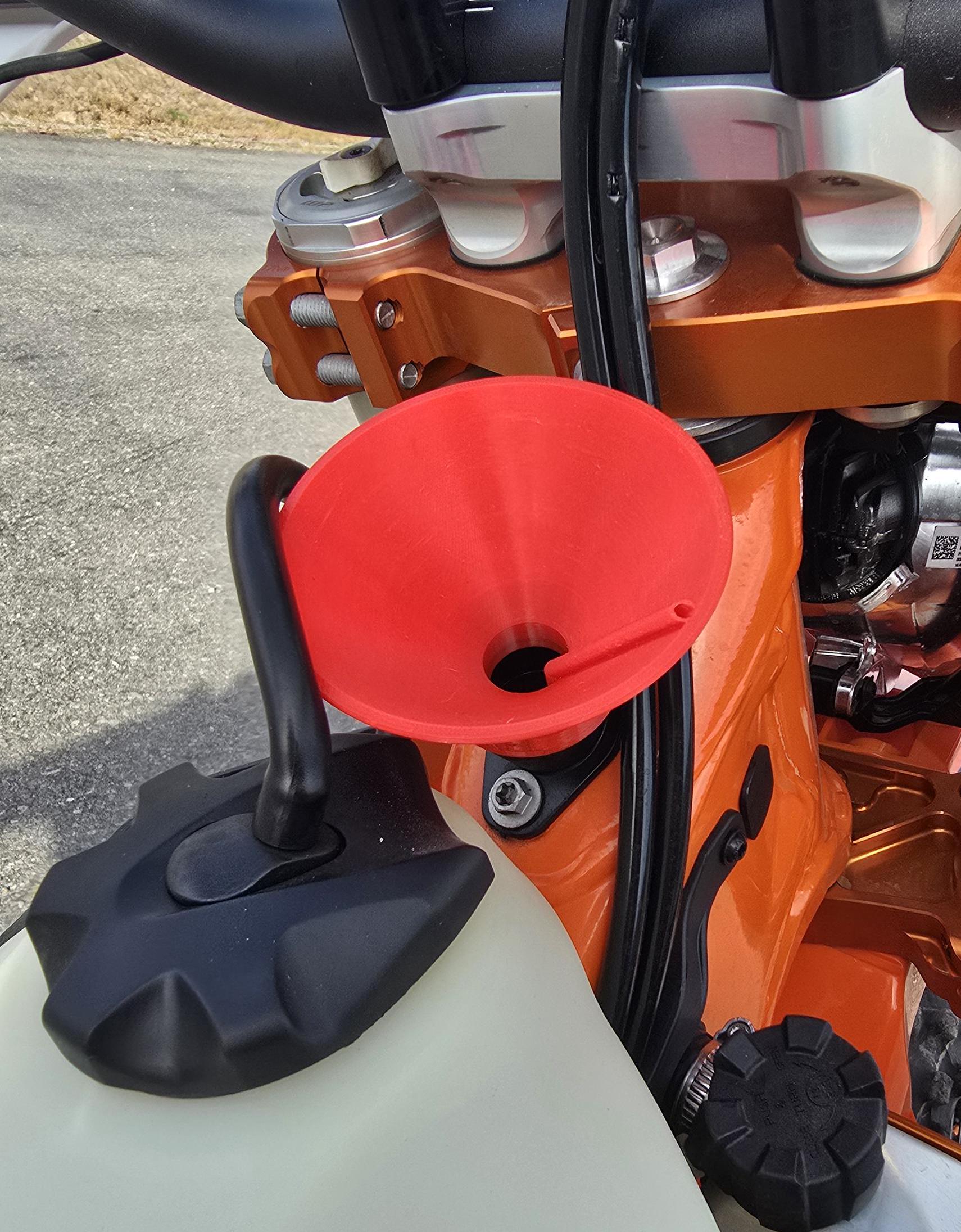 Two Stroke Oil Funnel Made for KTM, Husqvarna, Gas Gas Dirt Bikes. - Etsy