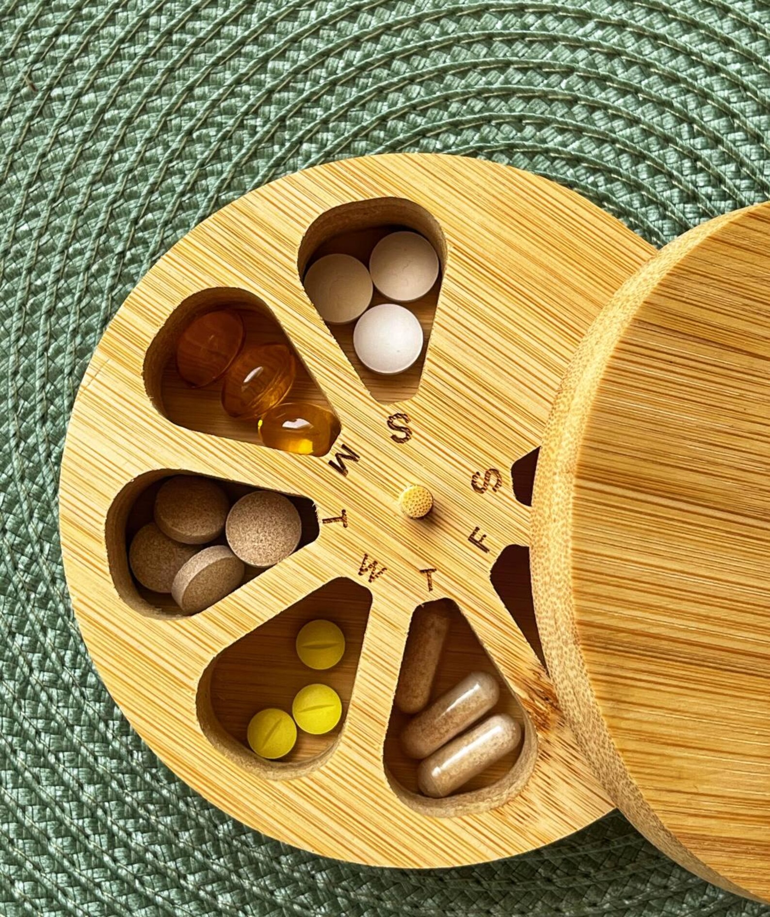 Pill Box Pill Organizer the Pocket Pharmacy Custom Pill Case Pill Box ...