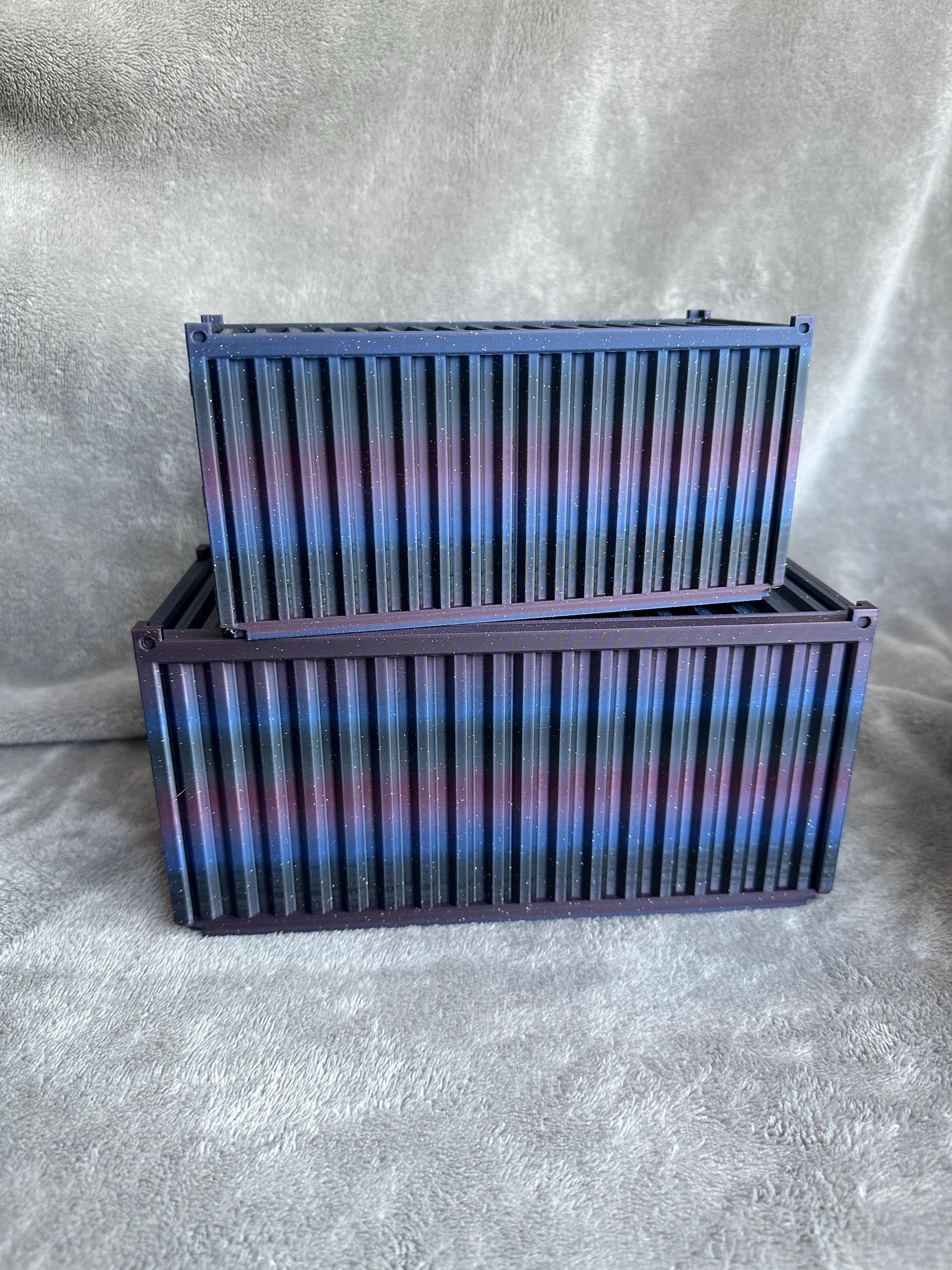 Shipping Container 3D Print Storage Box - Etsy