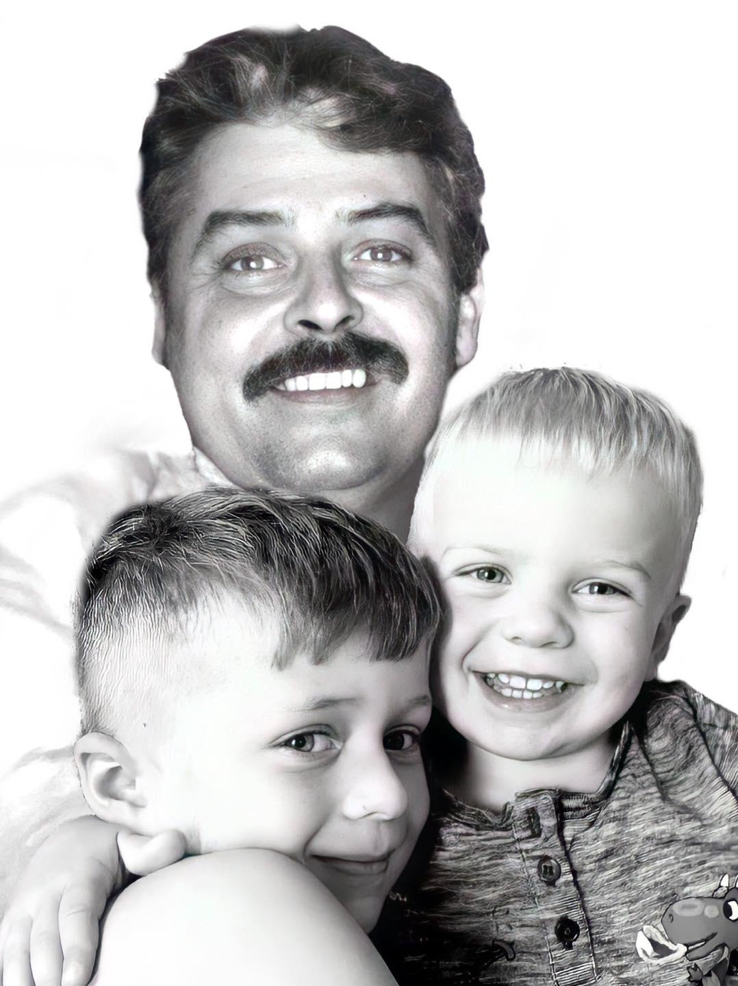Merged Portrait for up to 3 People - Etsy