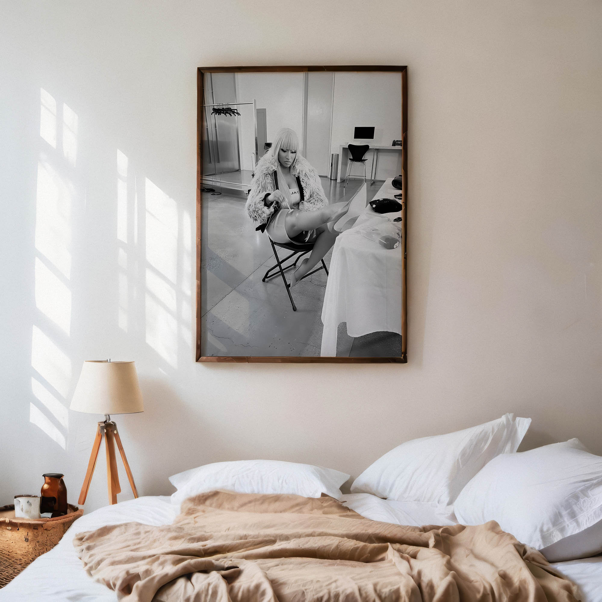 Nicki Minaj Poster Hip Hop Music Art Print, Rap Queen Wall Decor ...