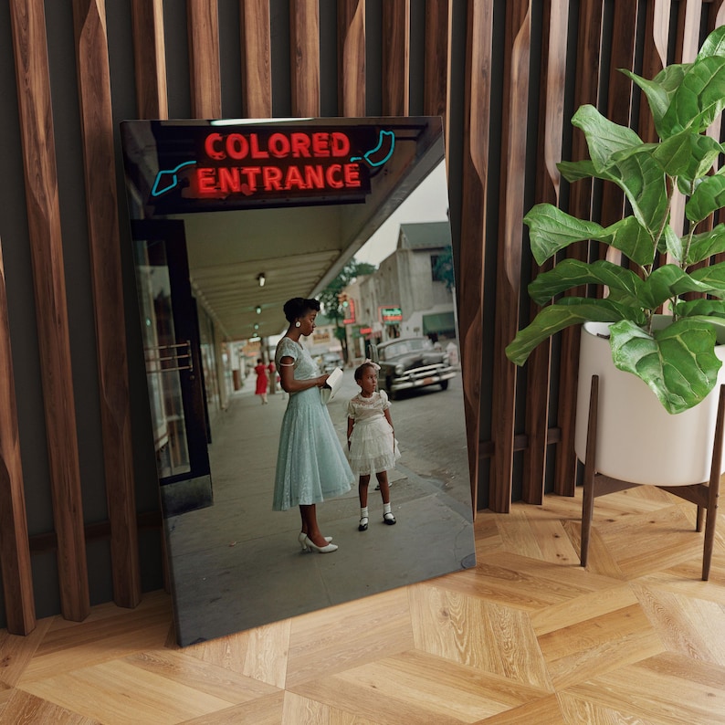 Gordon Parks Segregation Photo Print – 1950s Civil Rights Wall Art ...