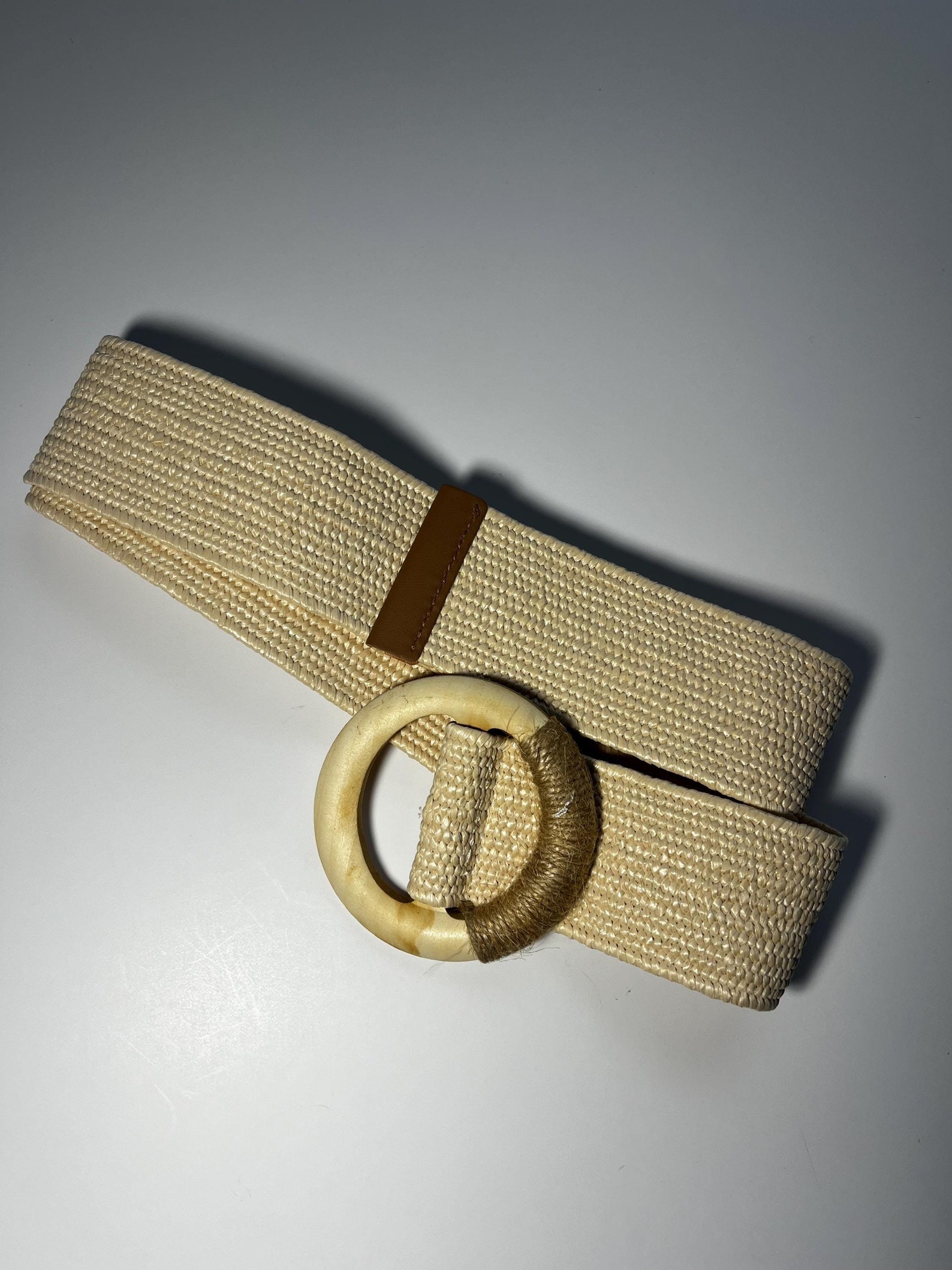 Camel Stretch Belt, Stretch Belt, Cream Party Belt, Woven Belt, Cream ...