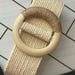 Camel Stretch Belt, Stretch Belt, Cream Party Belt, Woven Belt, Cream ...