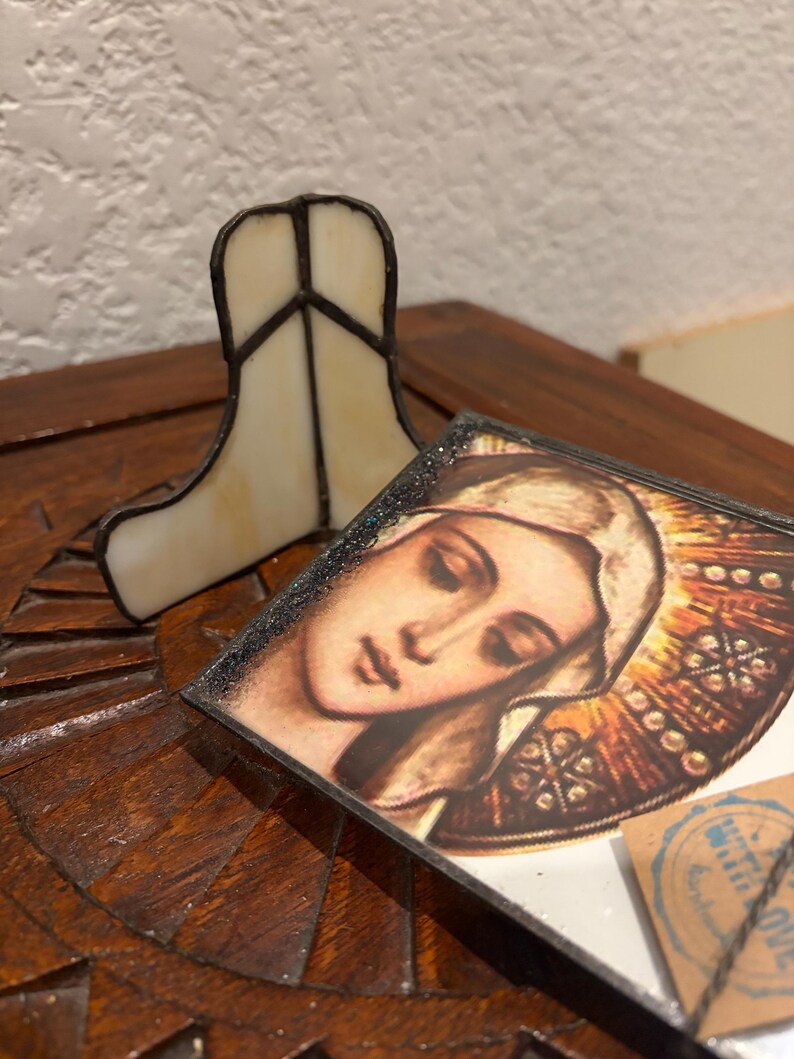 Stained Glass Frame With Stand - Etsy