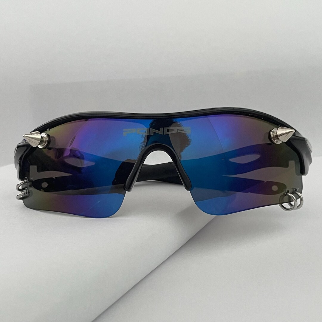 Custom Speed Glasses With Spikes for Techno Party - Etsy