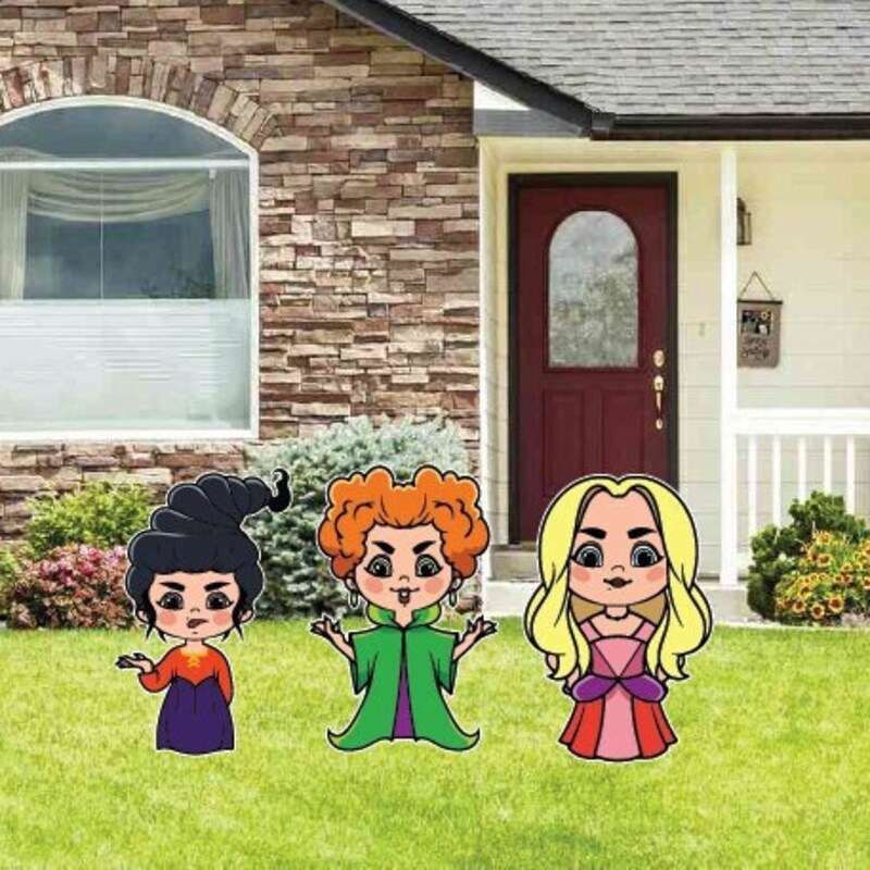 Hocus Pocu Yard Art - Etsy