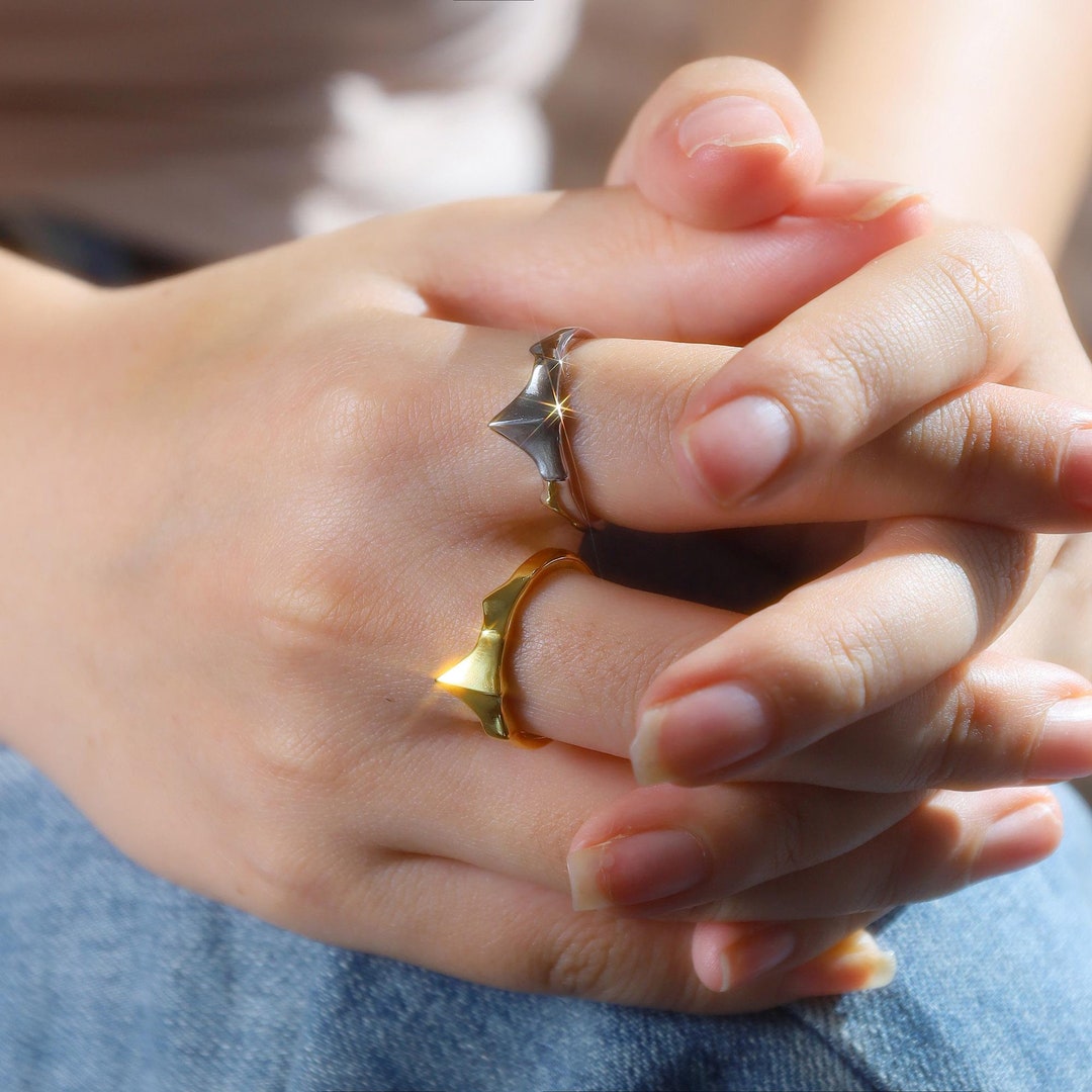 Princess Crown Ring,cartoon Jewelry,adjustable Rings,mermaid Wedding ...