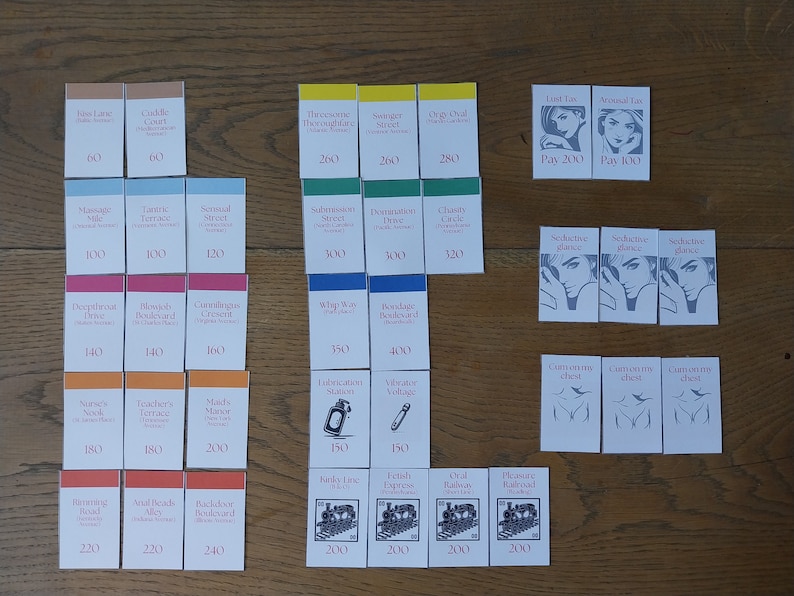 Pornopoly Erotic Board Game For Couples And Friends Kinky Date Night And Adult Party Game Sex Xxx