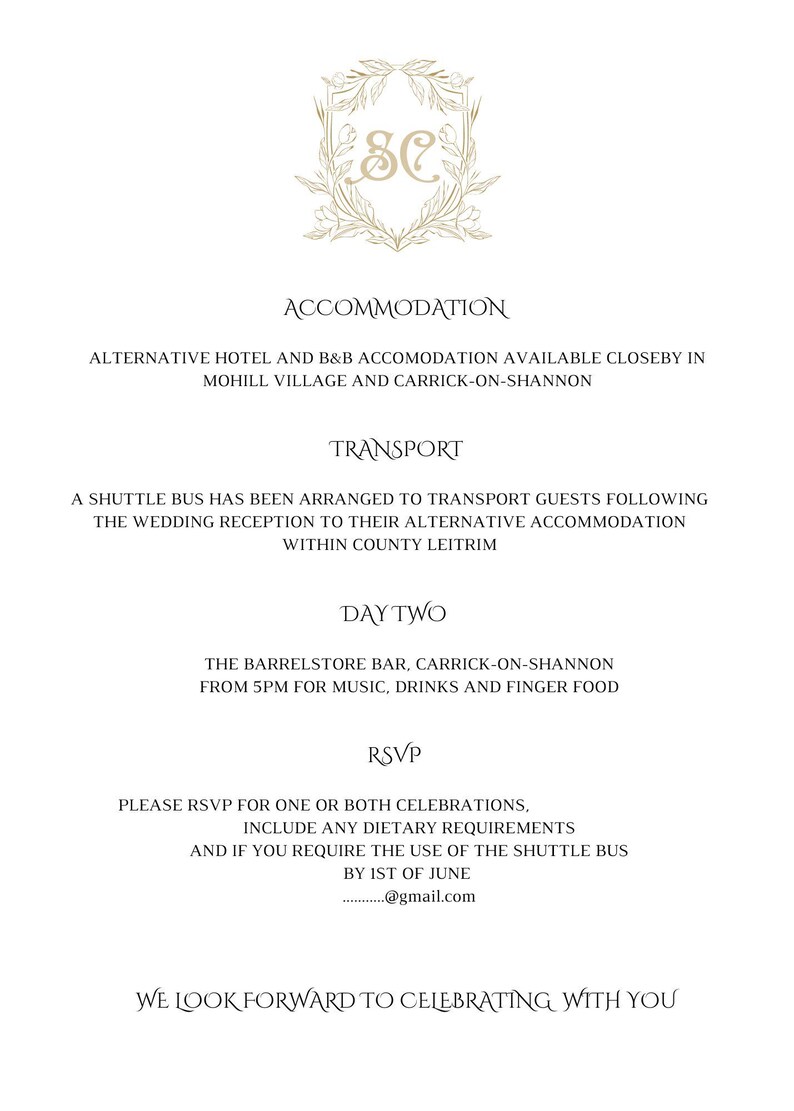 Wedding Invitation Template - Etsy