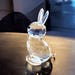 Crystal Bunny Figurine Handcrafted Crystal Animal Home & Garden ...