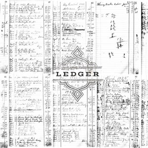 The Ledger - Printable Ledger Papers - Junk Journal - Collage ...