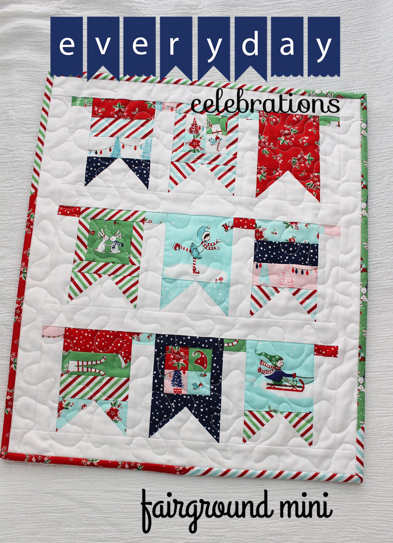 Fairground Mini Quilt PDF Pattern - Etsy