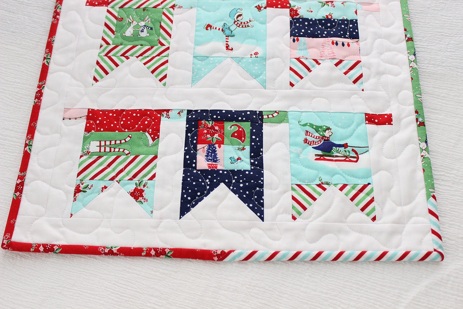 Fairground Mini Quilt PDF Pattern - Etsy