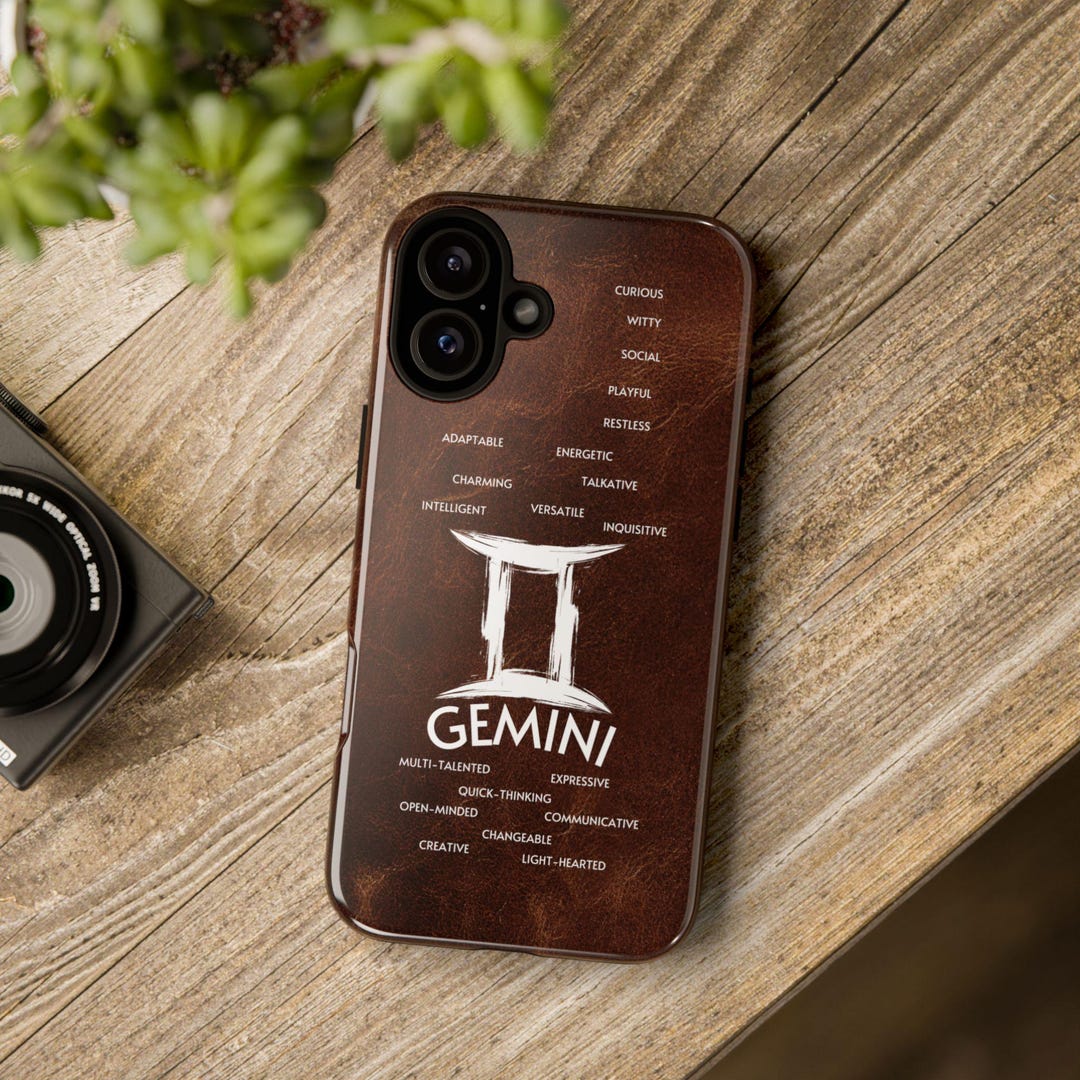 Gemini Zodiac Sign Case, Gemini Traits, Phone Case for Guys, Gemini ...