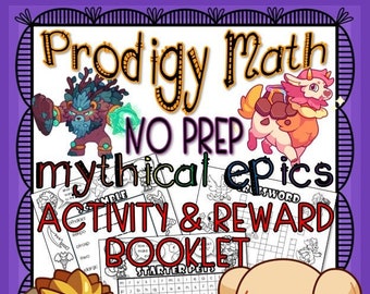 NO PREP Prodigy Math Ultimate Member Pets Activity & Reward Resource - Etsy