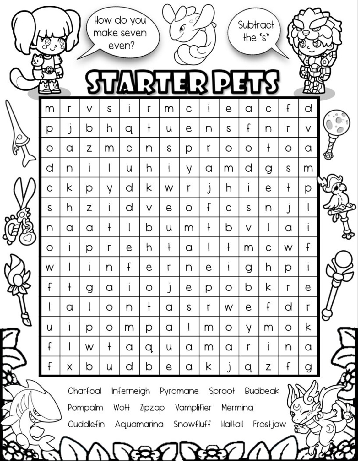 NO PREP Prodigy Math Firefly Forest Activity & Reward Resource - Etsy