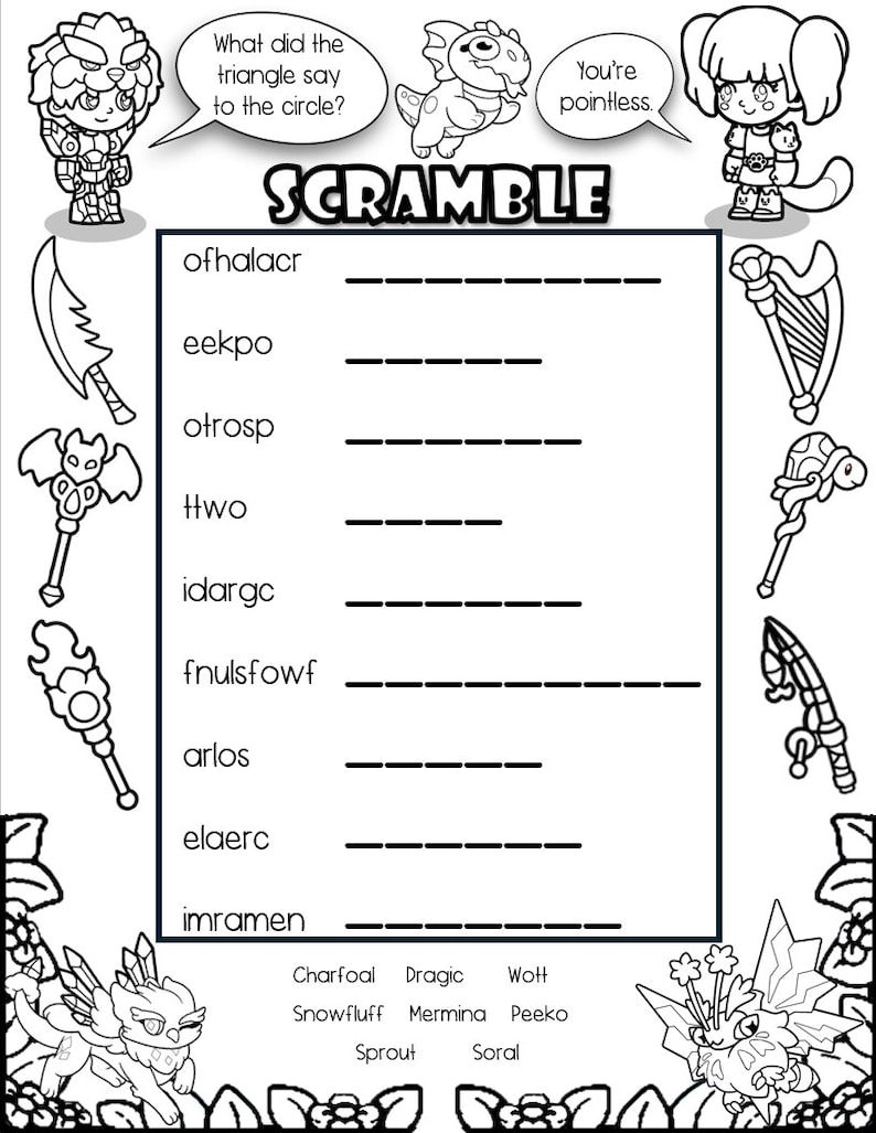 NO PREP Prodigy Math Skywatch Activity & Reward Resource - Etsy