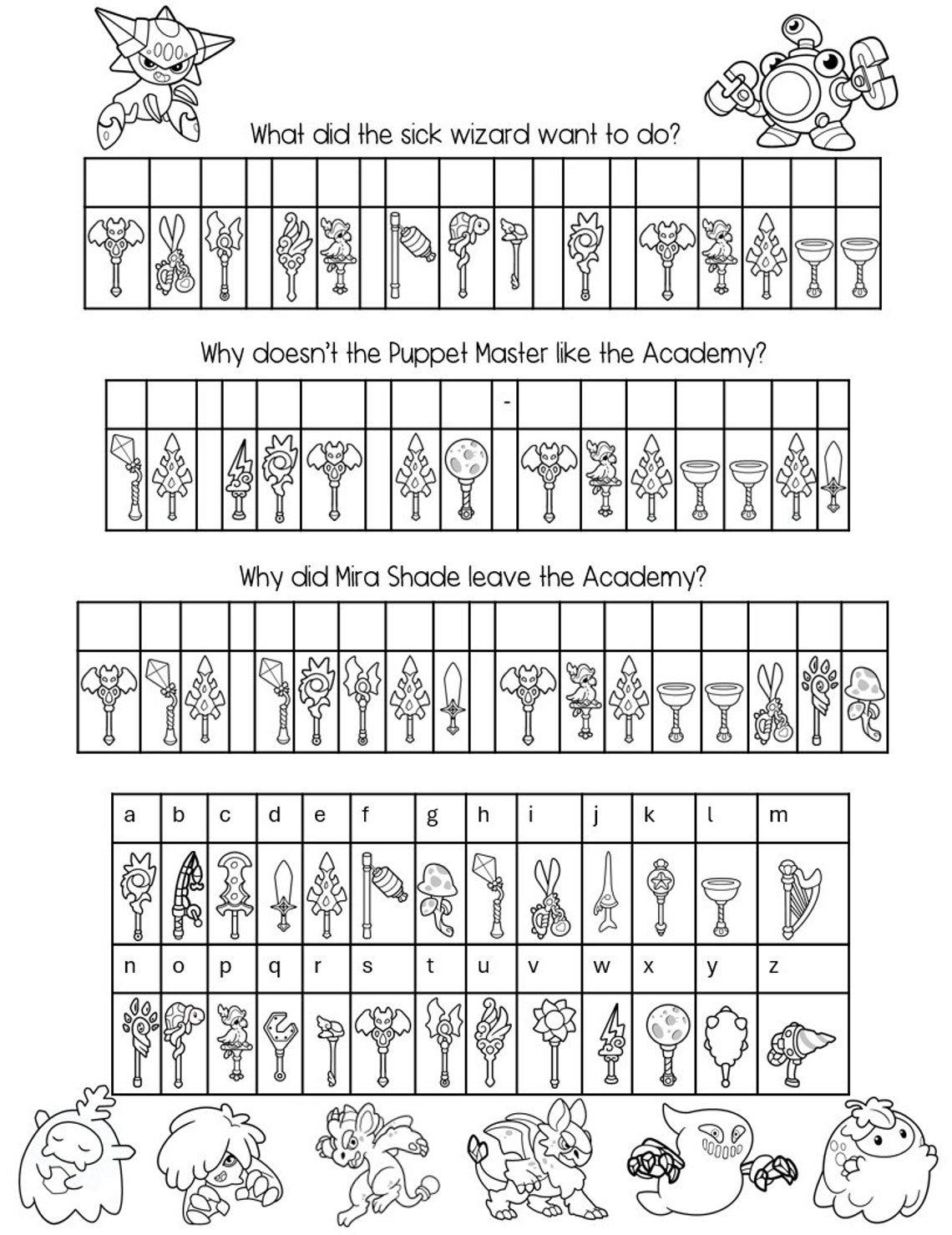 NO PREP Prodigy Math Mythical Epics Activity & Reward Resource - Etsy