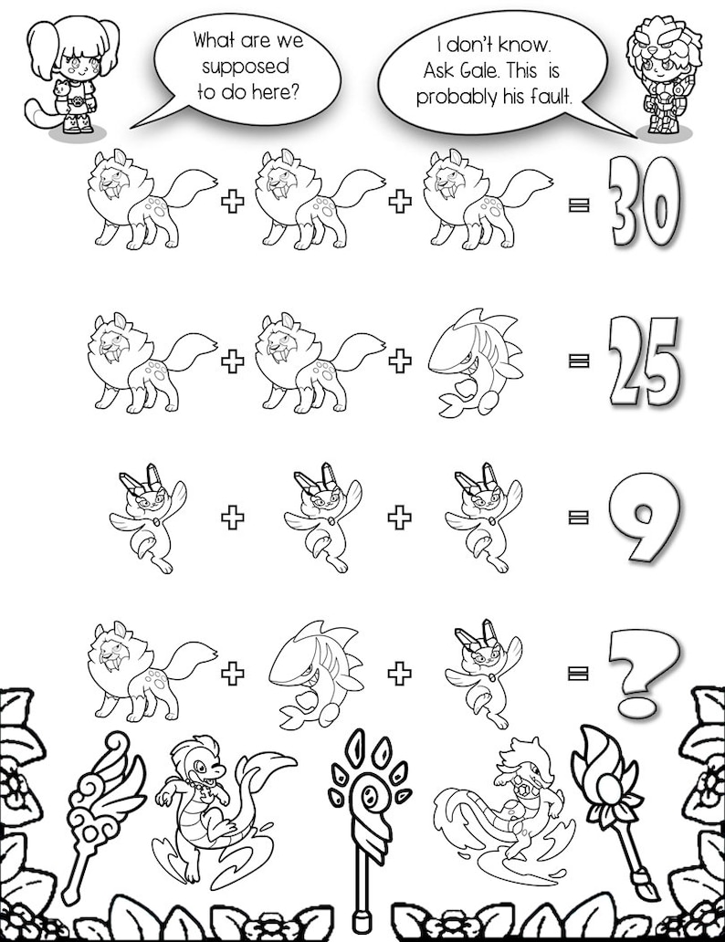 NO PREP Prodigy Math Mythical Epics Activity & Reward Resource - Etsy