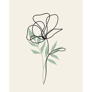 Dainty Printable Floral Wall Art A4 - Etsy