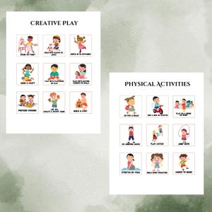 Daily Routine Cards Visual Schedule Chore Chart & Checklist Routine ...