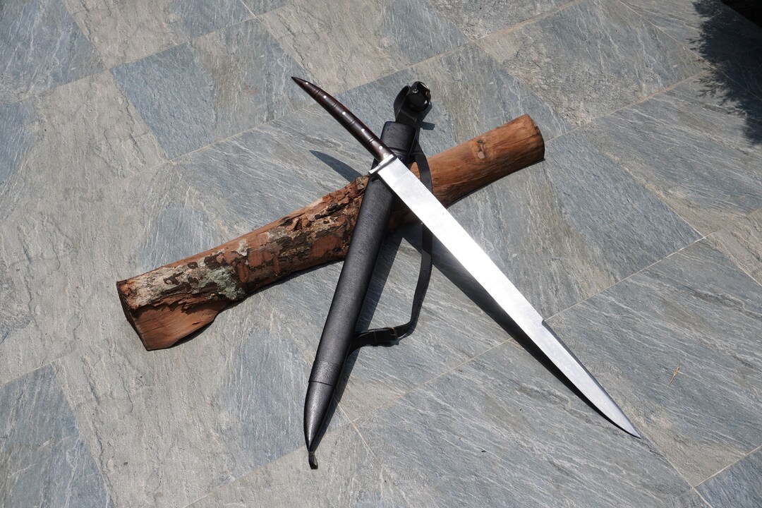 39.5" Hand Forged Carbon Steel Sword, Handmade Hunting Sword, Best ...