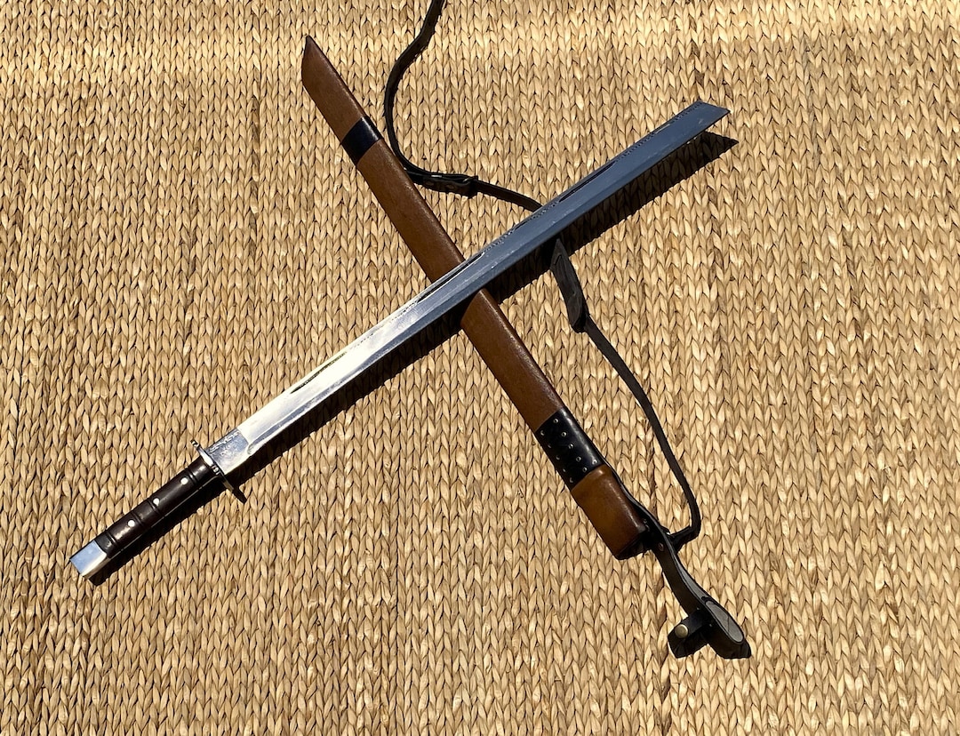 30 Handmade Samurai Sword Custom Carbon Steel Sword With Wood Handle ...