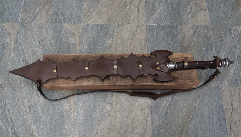 Hand Forged 44" Carbon Steel Viking Sword With Leather Sheath - Etsy