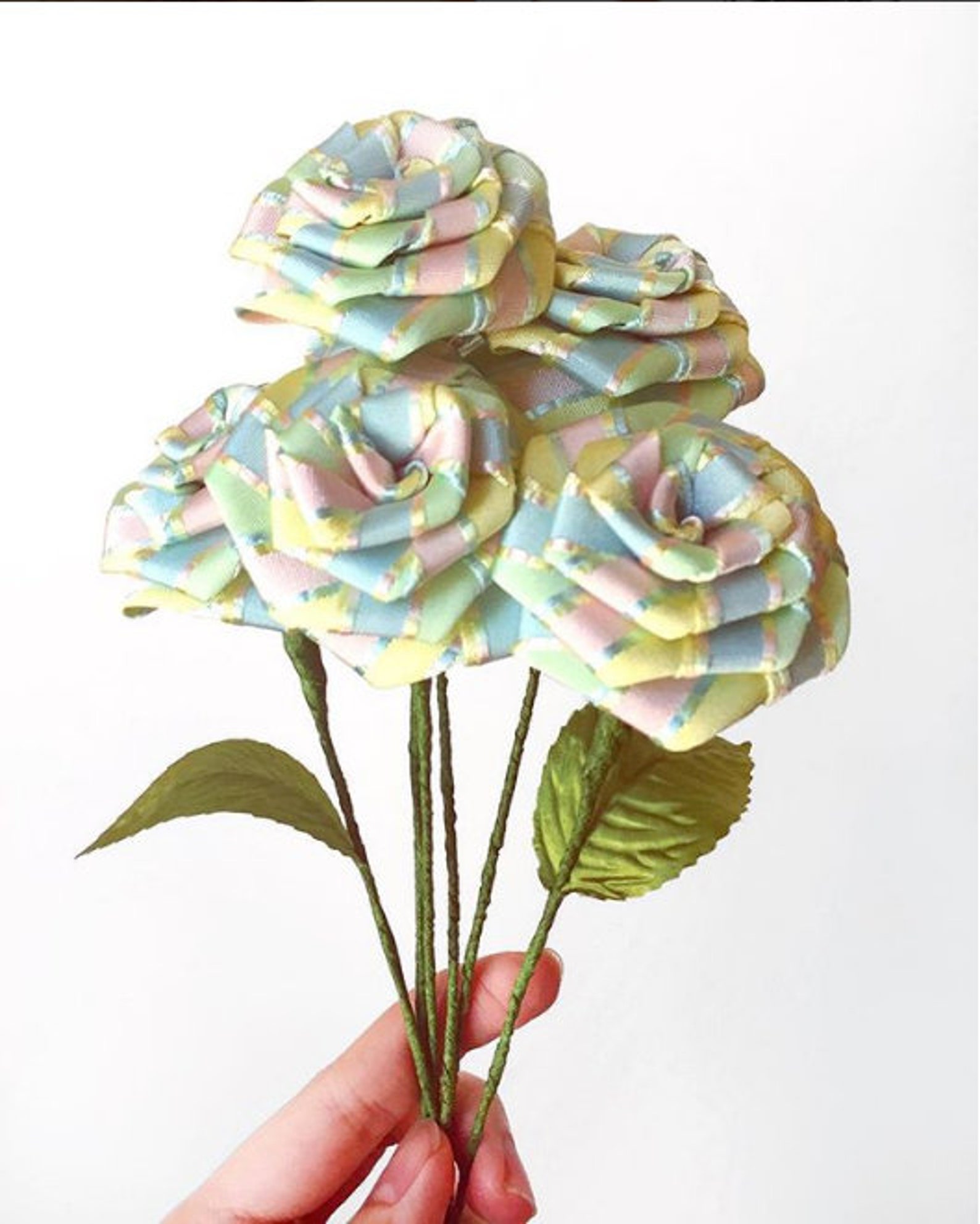 Pastel Rainbow Rose Bouquet - Etsy