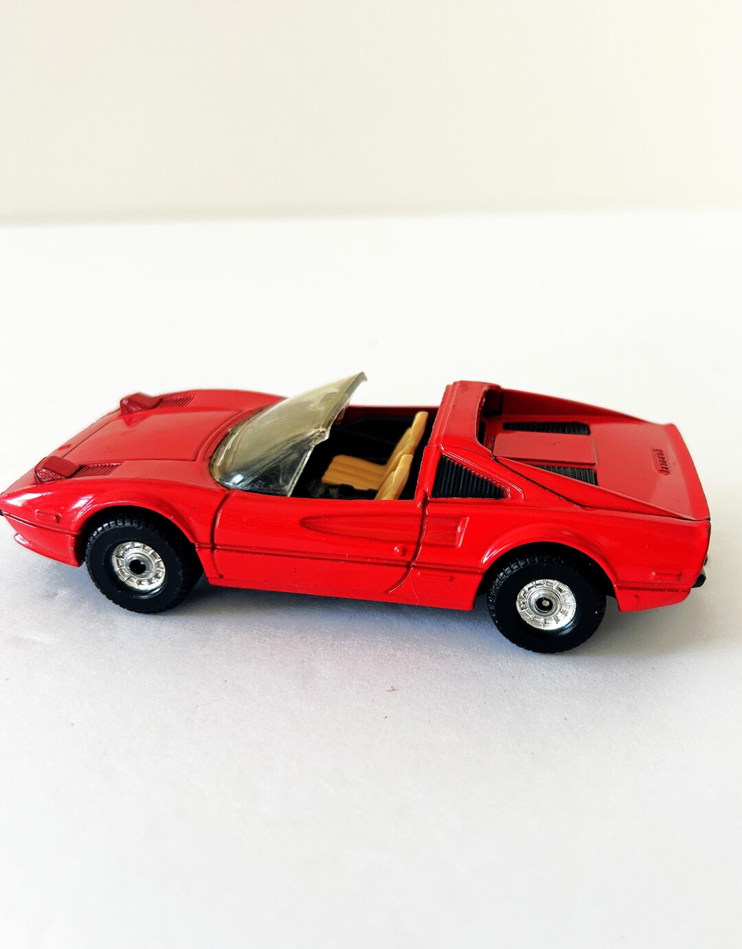 Vintage Diecast Corgi Ferrari 308 GTS Red - Etsy