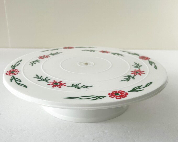 Vintage Musical Rotating Birthday Cake Plate - Etsy