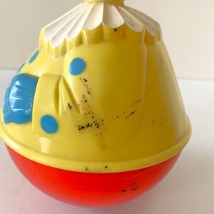 Vintage Knickerbocker Rolly Poly Clown Baby Toy - Etsy