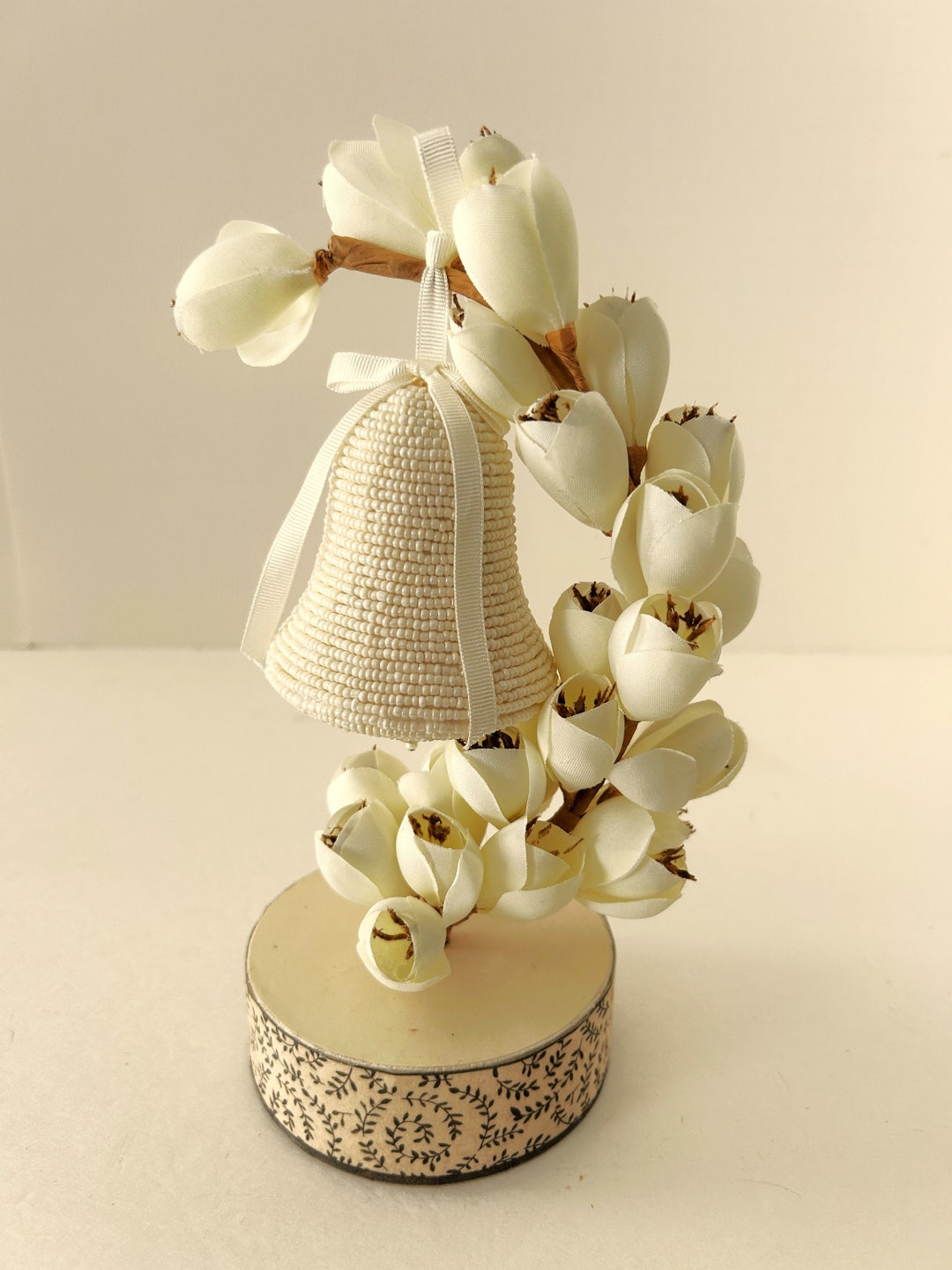 Vintage Cream Wedding Cake Topper Martha Stewart - Etsy