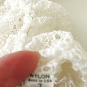 Vintage off White Mesh Gloves Mid Arm - Etsy