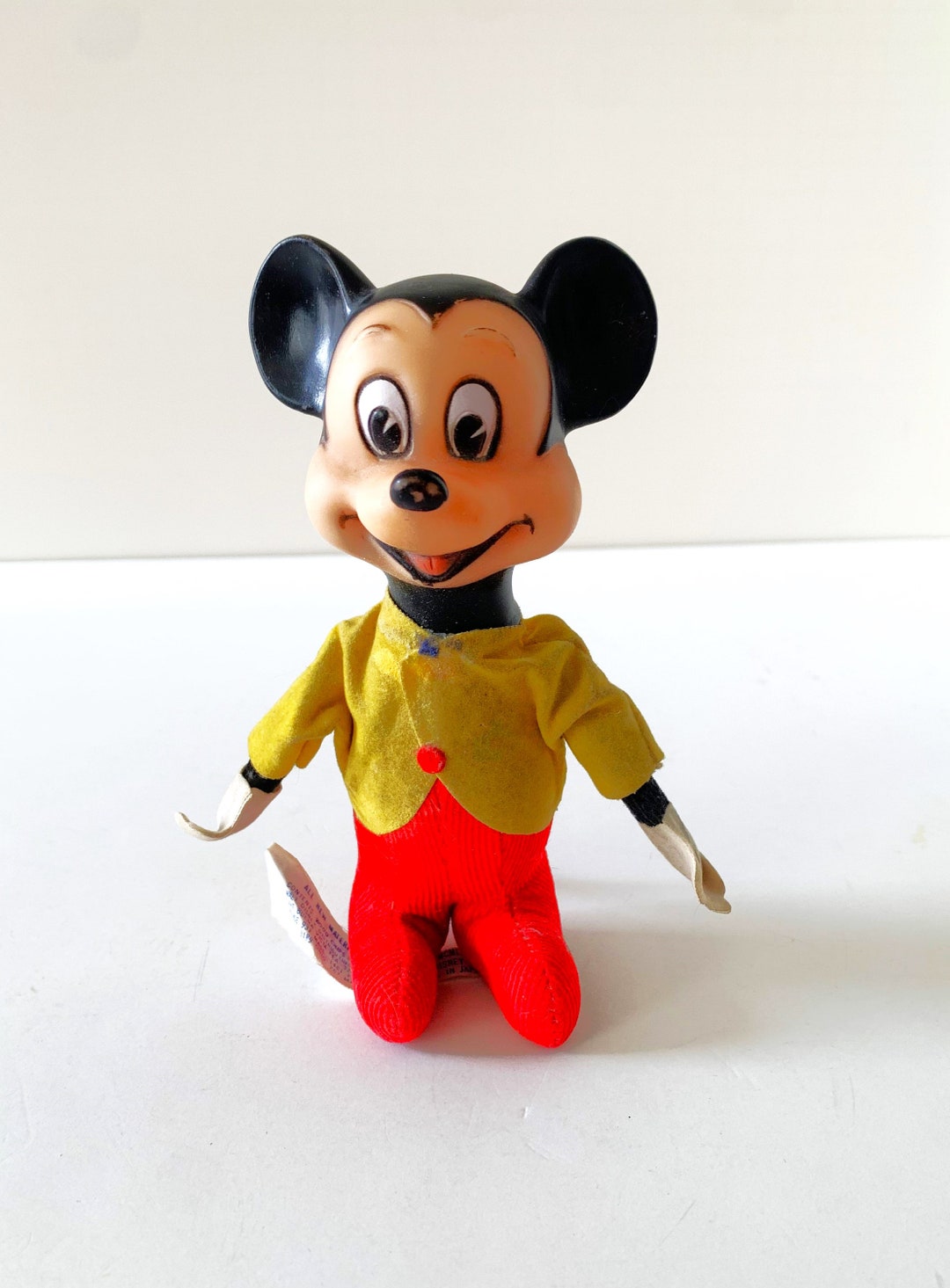 Vintage Mickey Mouse Walt Disney 1964 Sawdust Doll - Etsy