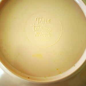 Vintage Mid Century Melmac Divided Serving Bowl Table to Terrace ...