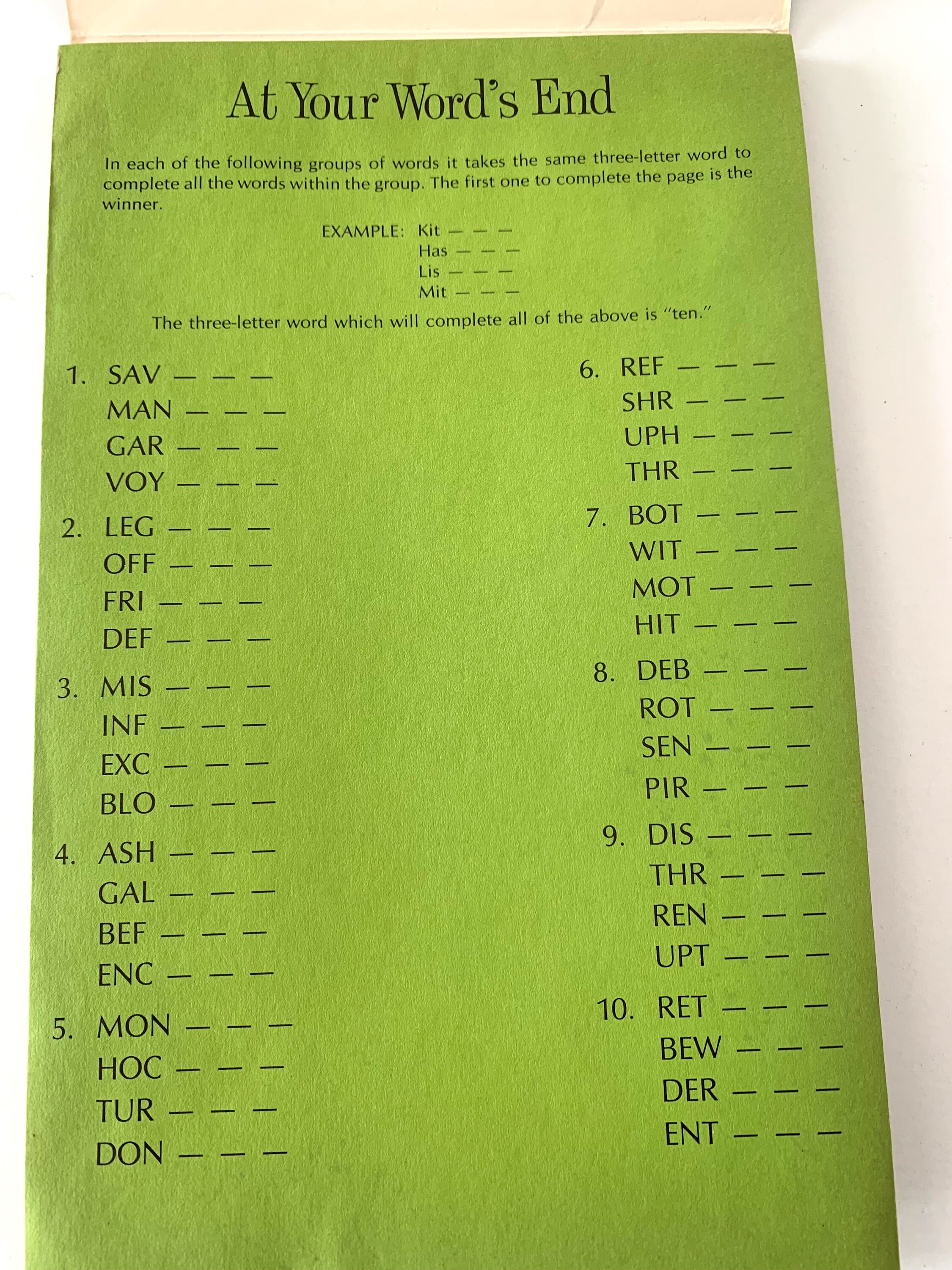 Vintage Hallmark Games for Baby Showers Booklet - Etsy