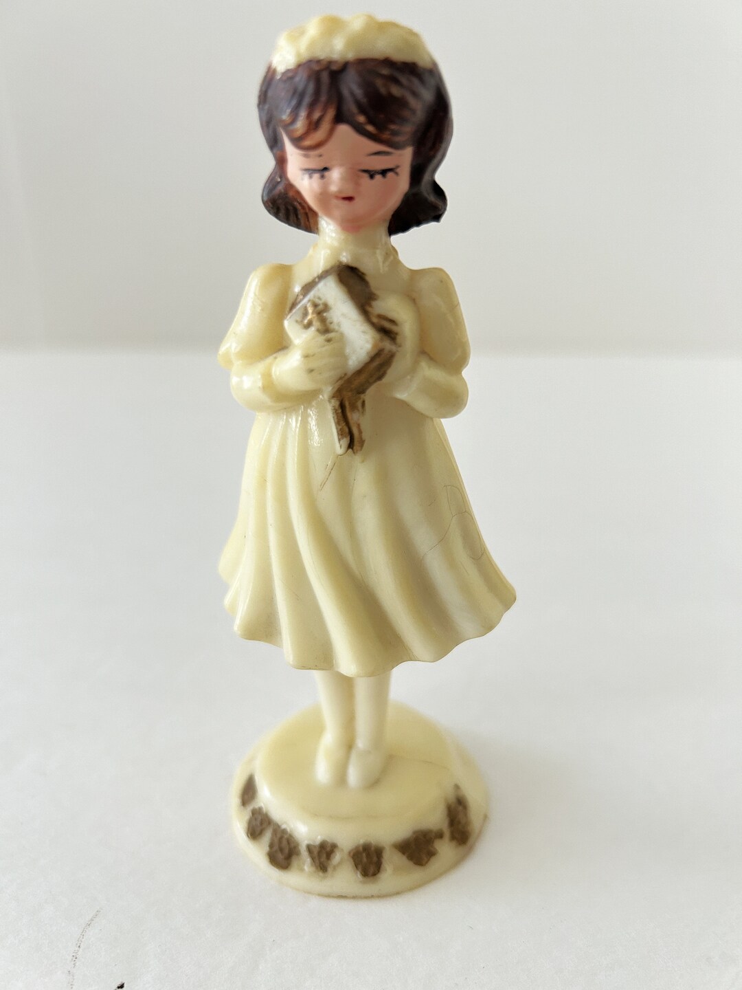 Vintage Wilton First Communion Girl Cake Topper - Etsy