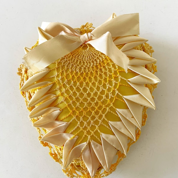 Crochet Heart Sachet - Etsy