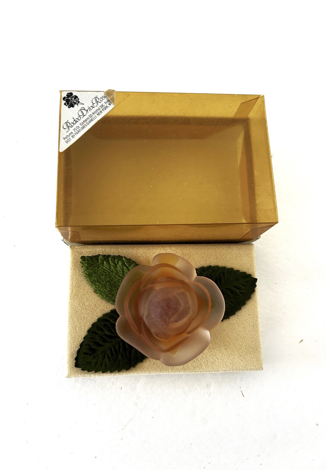 Vintage Rodeo Drive Rose Perfume Gianelli - Etsy