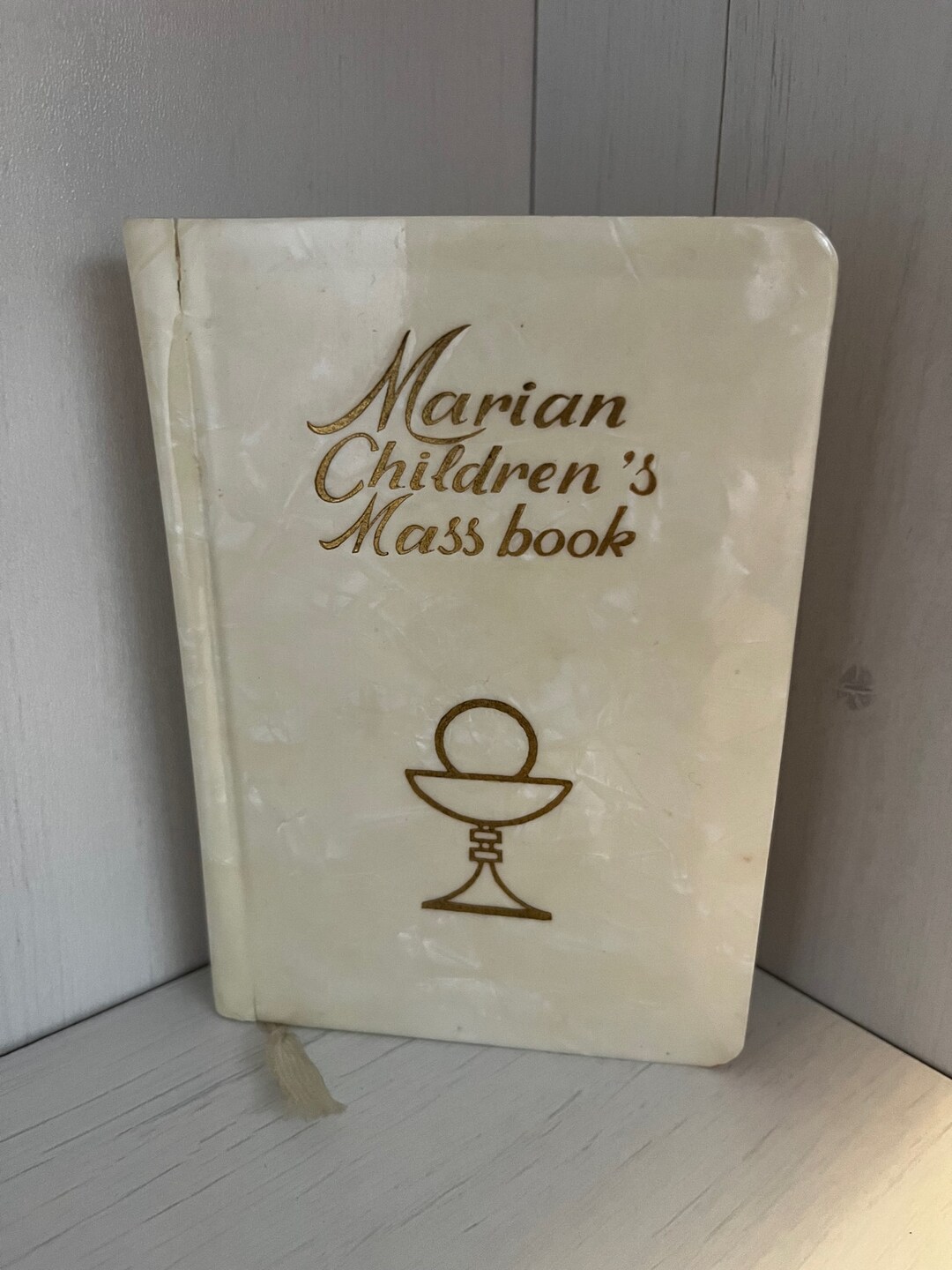 Marian Children's Mass Book - 1960's Mother of Pearl - Vintage ...