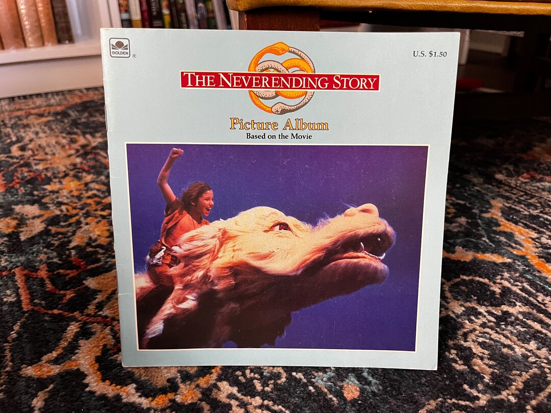 The Neverending Story - Picture Album - Vintage Children’s Book - Based ...