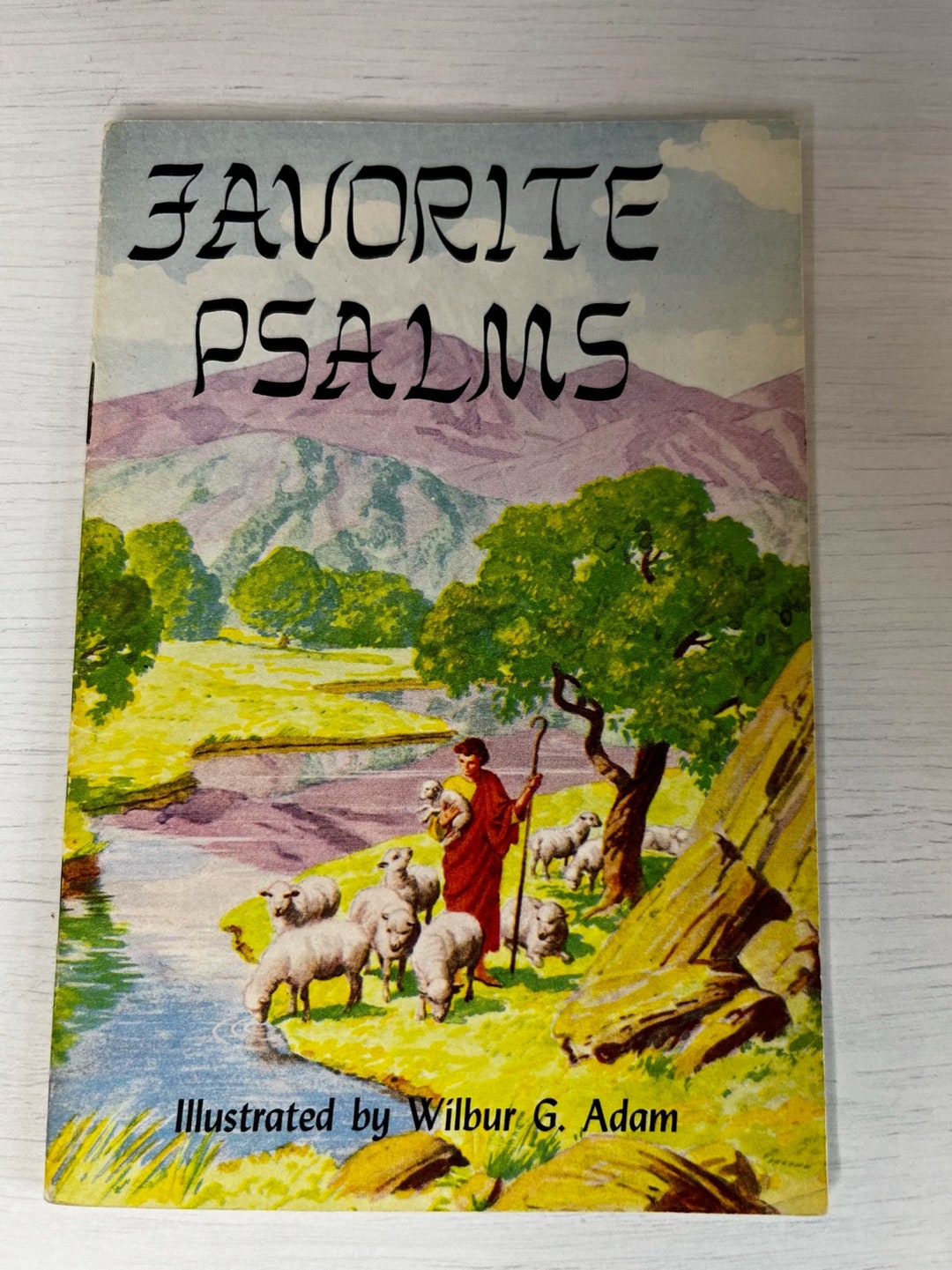 Favorite Psalms - Vintage Booklet - Etsy
