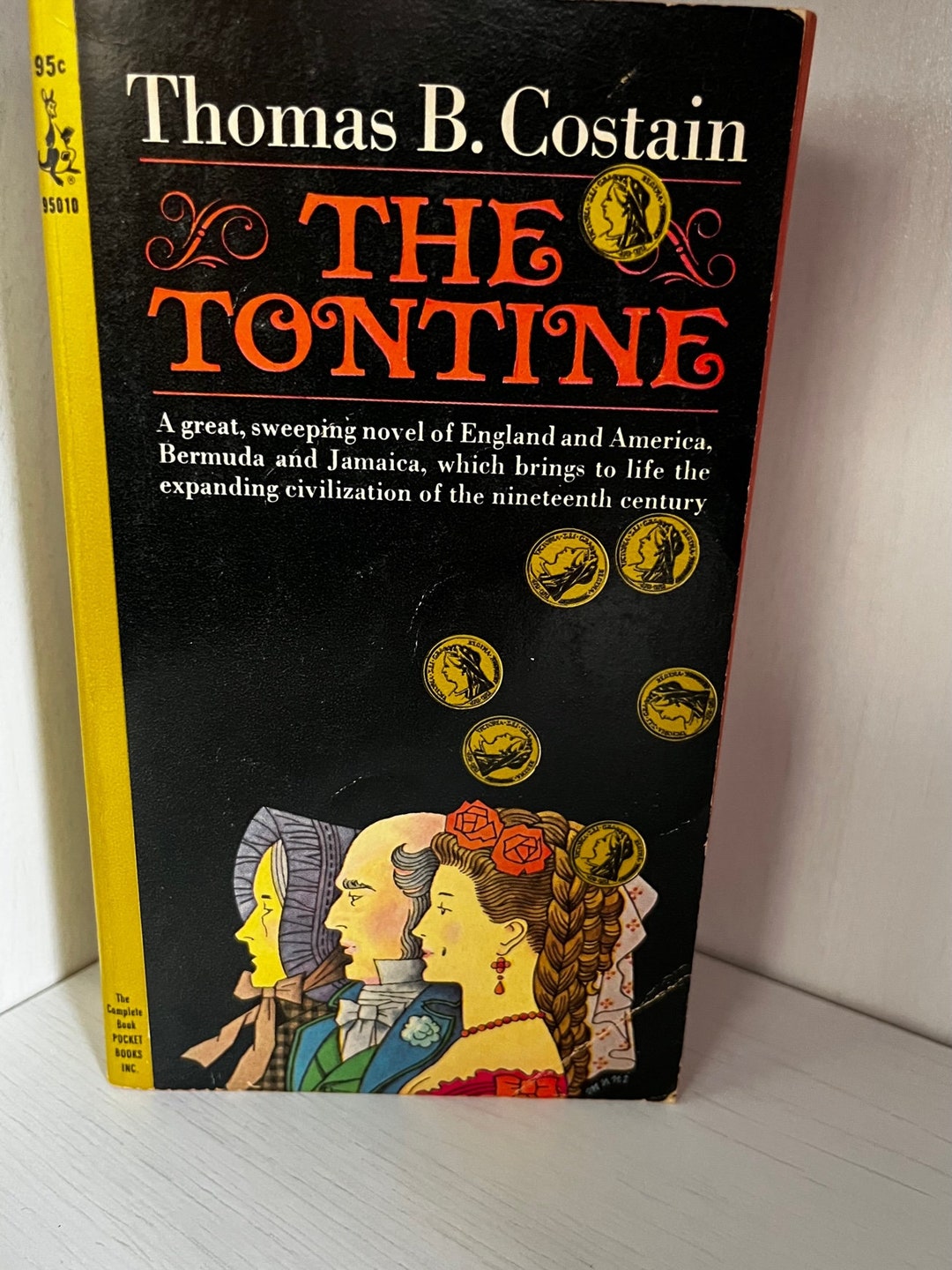 The Tontine by Thomas B. Costain - Vintage Classic Book - Beautiful ...