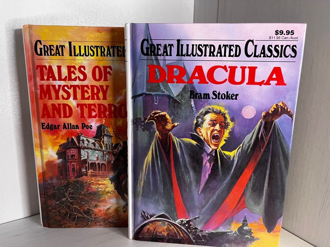 Great Illustrated Classics Dracula by Bram Stoker & Tales of Mystery ...