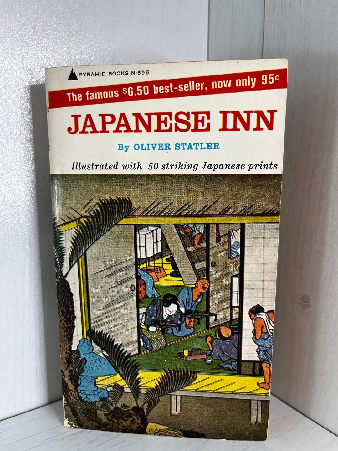 Japanese Inn by Oliver Statler - Illustrated Vintage Book - Etsy
