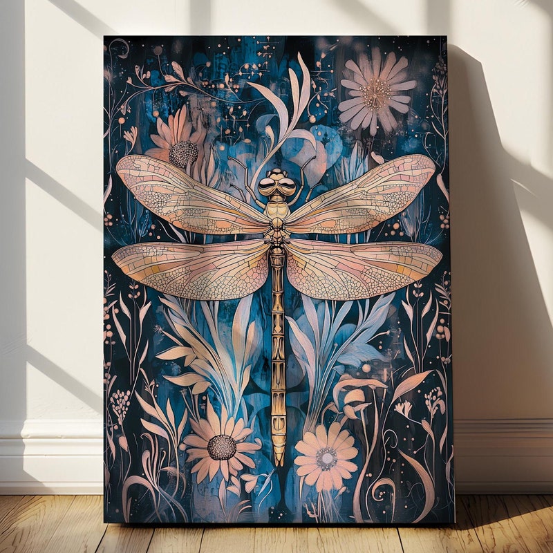 Dragonfly Wall Art - Etsy
