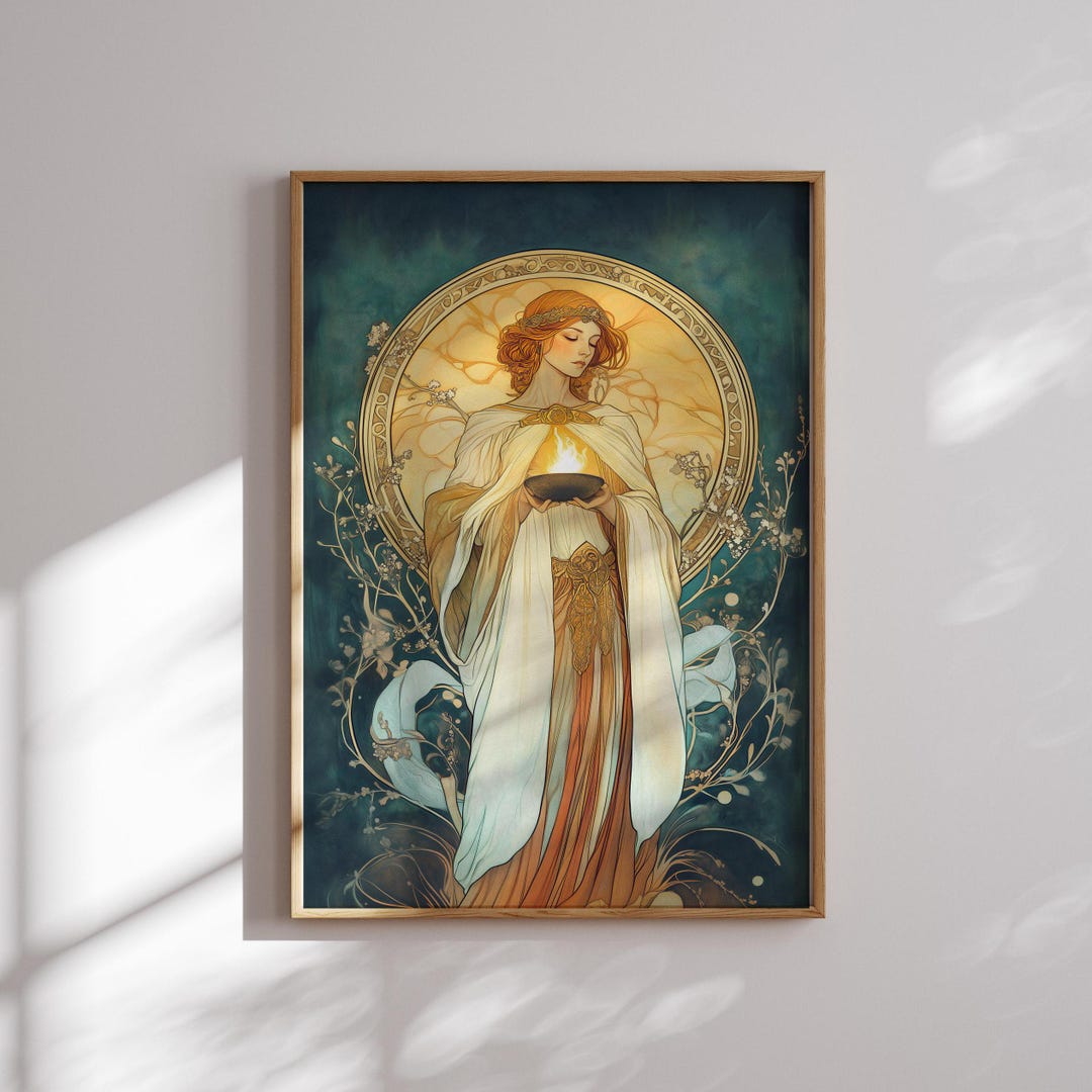 Hestia Greek Goddess Instant Download | Goddess of Hearth & Home ...