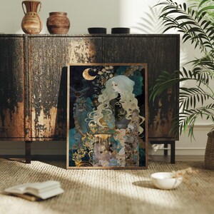 Circe Wall Art - Greek Goddess of Magic, Divine Feminine Power Art ...